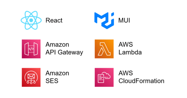 React + MUI でメール送信フォームをつくる [バックエンドはAWS] – TechHarmony