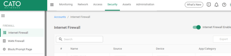 【入門編】Catoの管理画面 Cato Management Application（CMA）を解説！ – TechHarmony