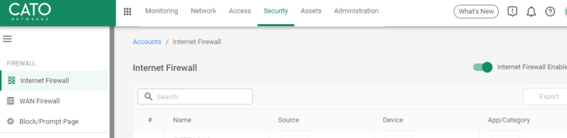 【入門編】Catoの管理画面 Cato Management Application（CMA）を解説！ – TechHarmony