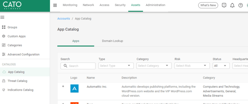 【入門編】Catoの管理画面 Cato Management Application（CMA）を解説！ – TechHarmony