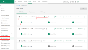 Catoクライアントのアップデートを管理する「Client Rollout」 – TechHarmony
