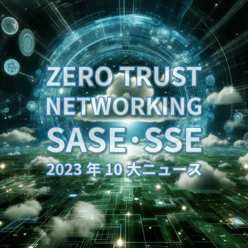 2023年ゼロトラストネットワーキング（SASE、SSE）10大ニュース – TechHarmony
