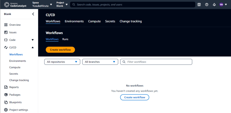 Amazon CodeCatalyst で AWS Lambda の CI/CD 環境を構築する – TechHarmony