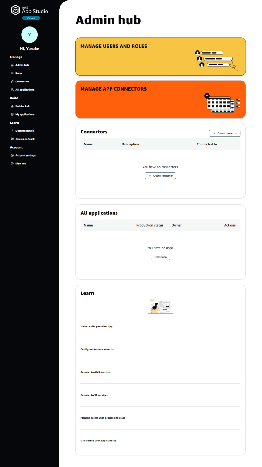 AWS App Studioを触ってみよう！ – TechHarmony
