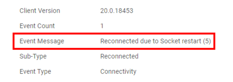 Cato Socketの再接続イベントについて～Eventsから原因を確認する方法～ – TechHarmony