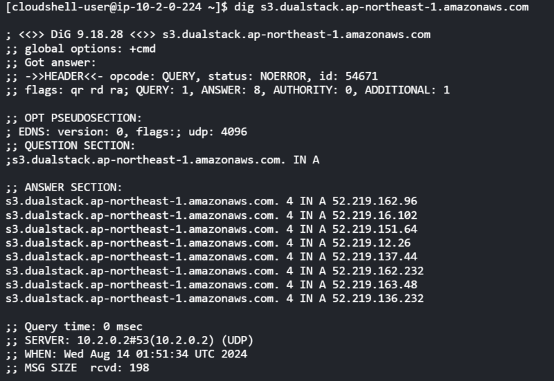 ネットワークテストツールとしての AWS CloudShell – TechHarmony