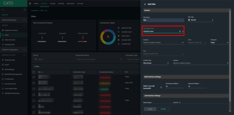 【Catoクラウド】AzureのvSocketが2ポート対応した件 – TechHarmony