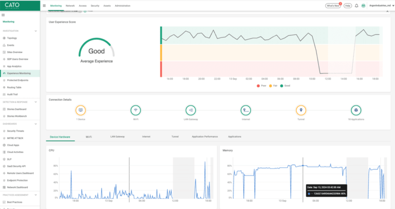 CatoクラウドのDigital Experience Monitoring（DEM）について – TechHarmony