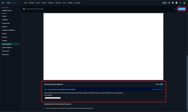 【CSPM】Prisma Cloudの監査ログをAWSへ外部保管する – TechHarmony