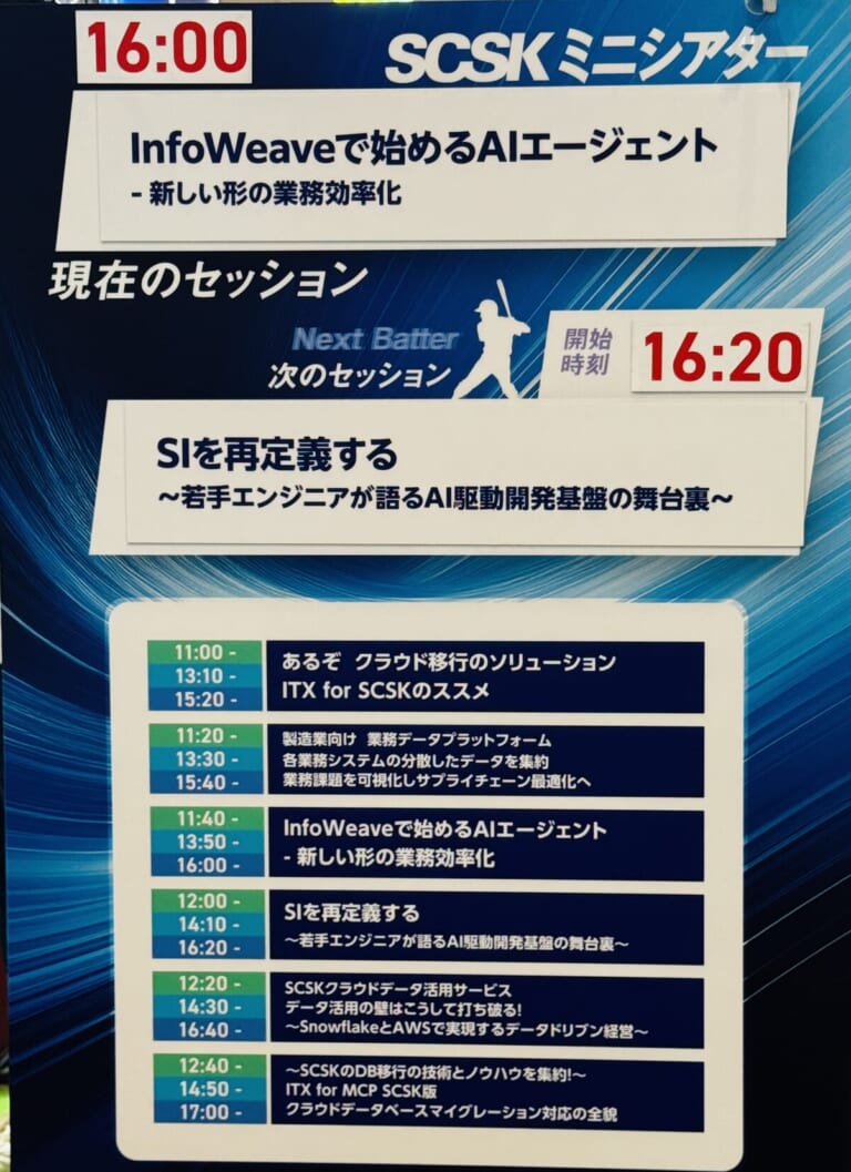 【出展レポート】AWS Summit Japan 2025でAIエージェントのデモを行いました！ – TechHarmony
