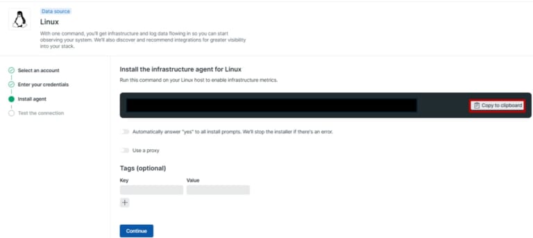 【New Relic】Infrastructureエージェントのインストールと設定(Linux版) – TechHarmony